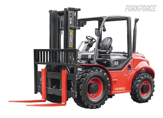 Enforcer 5T 4WD Rough Terrain Forklift - Fork Force Australia