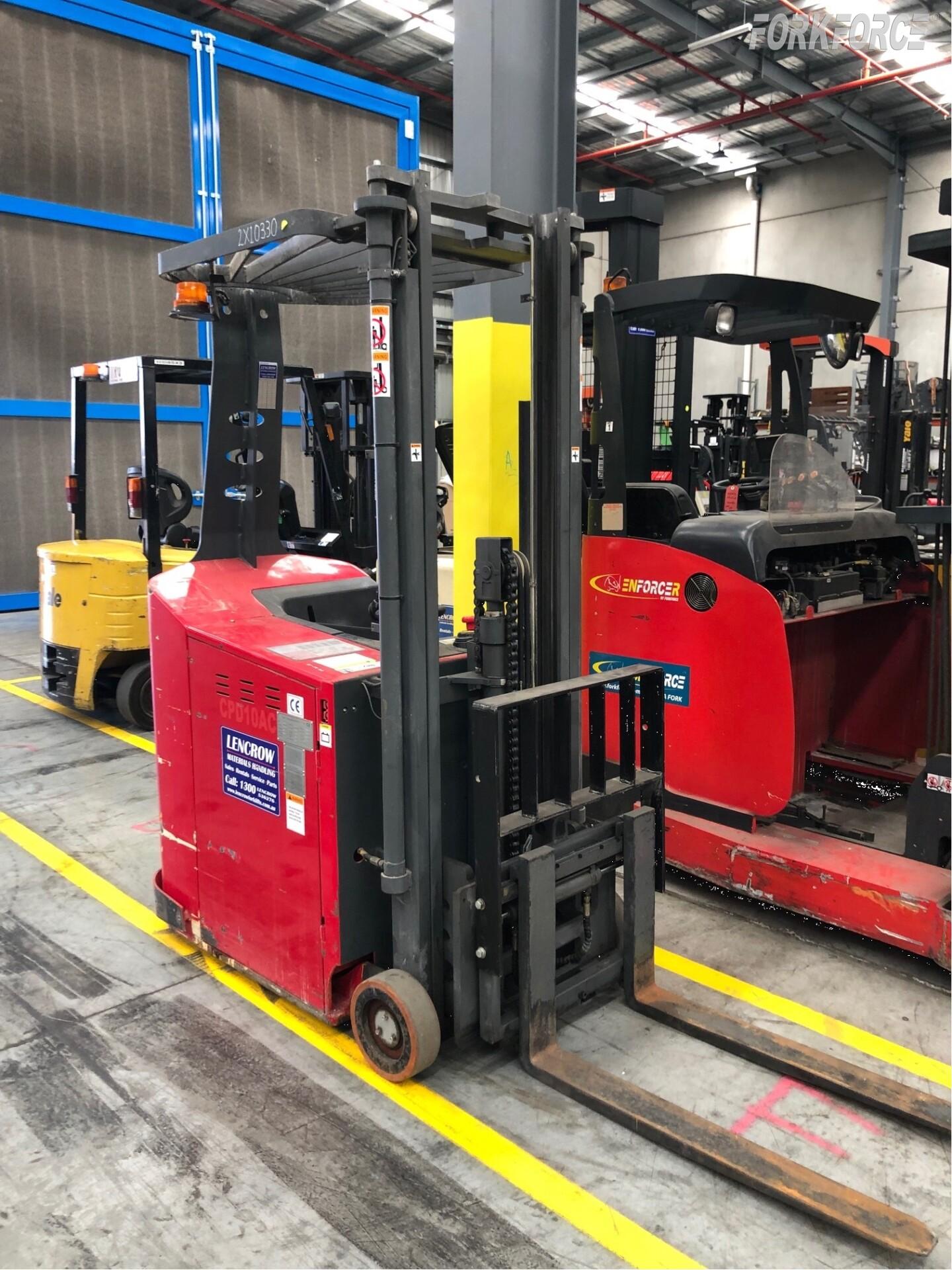 Used Xilin 1T Three Wheel Stand Up Counterbalance Forklift